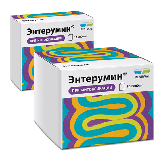 Энтерумин® – оригинальный энтеросорбент нового поколения от Renewal